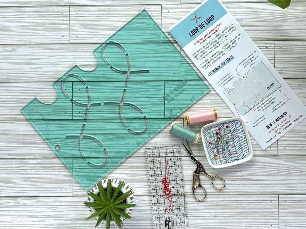 Loop De Loop Stencil – SEW * HARMONY